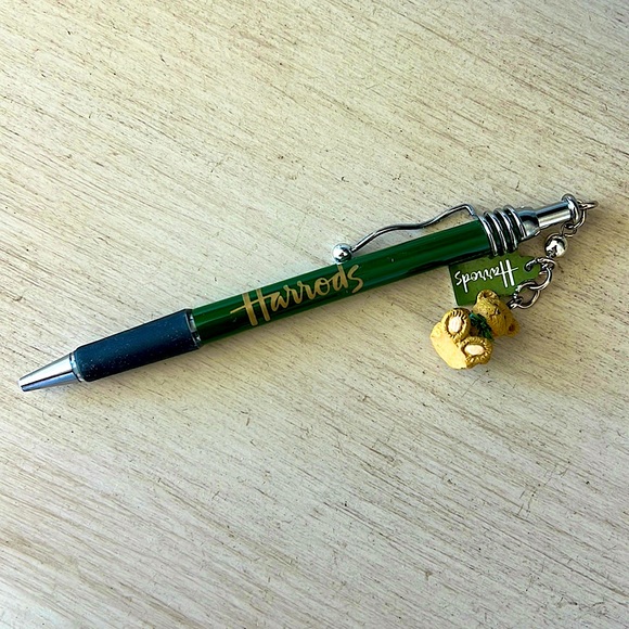 Harrods | Office | New Harrods Pen Bear Charm | Poshmark
